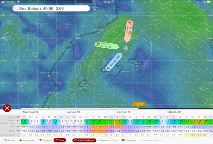 Windy | Meteorología al alcance de tu mano en cualquier momento
